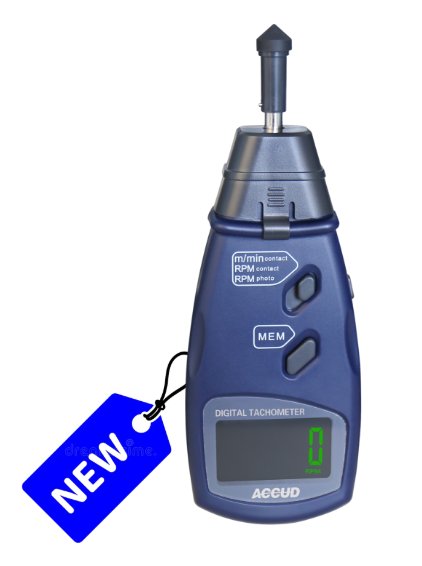 ACCUD CLT900 contact/non-contact type tachometer | HabilisShop